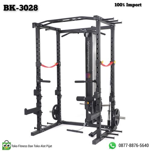 Jual Premium Power Rack/Squat Rack/Lat Pull Down Row BK-3028 - Jakarta ...