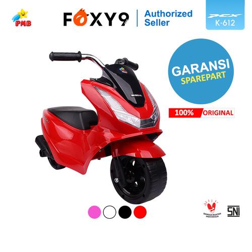 Jual MAINAN ANAK MOTOR MOTORAN / BALANCE BIKE FOOT TO FLOOR PMB K612 PCX - K613 HITAM - Kota ...