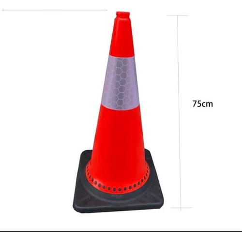 Jual Traffic Cone 75cm / kerucut Lalu Lintas / Kerucut Jalan 75cm - Kab ...