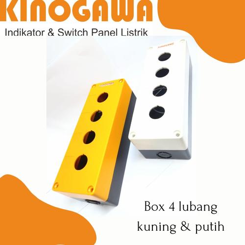 Jual Control Box Push Button 4 Lubang - Putih - Jakarta Barat - KNGW ...