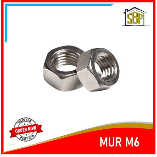 Jual Mur M6 isi 100 Pcs Galvanis Untuk Rod Drat - Jakarta Barat - SBP ...
