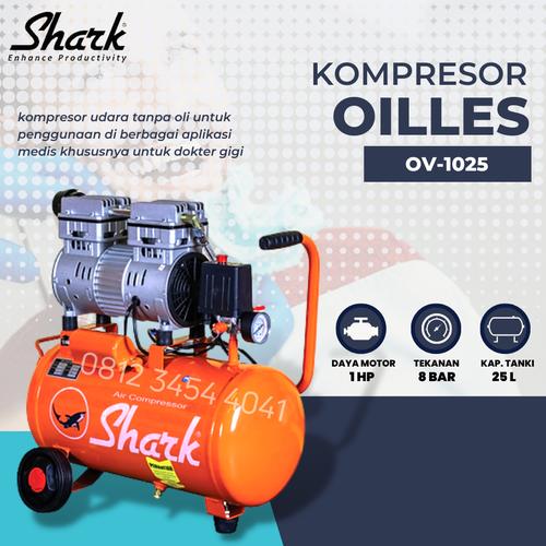 Jual Shark OV-1025 Kompresor Angin Portable 1Pk Air Compressor Oilless ...