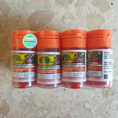 Jual Pewarna Cap Merak / Pewarna Makanan Cap Merak 12ml (HARGA /BOX ...
