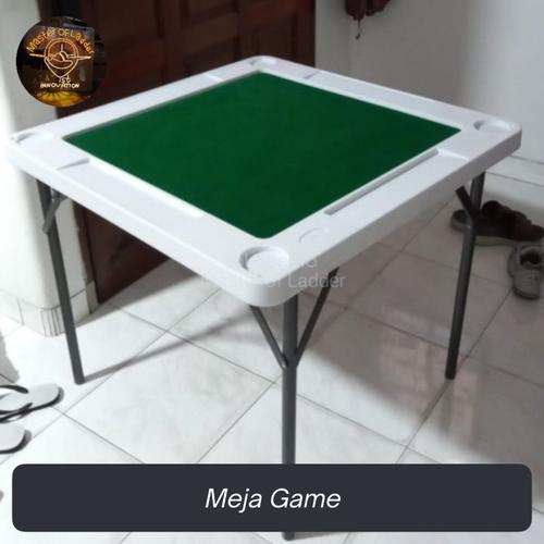 Jual Krisbow meja mahjong /meja poker/meja lipat serbaguna/Meja teras ...