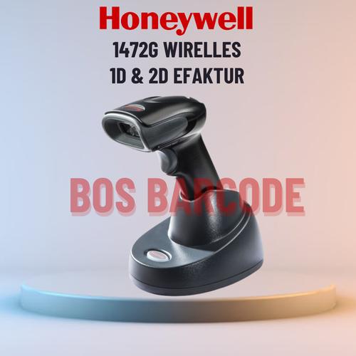 Jual SCANNER BARCODE HONEYWELL 1472G WIRELESS 1D & 2D QR Code Efaktur ...