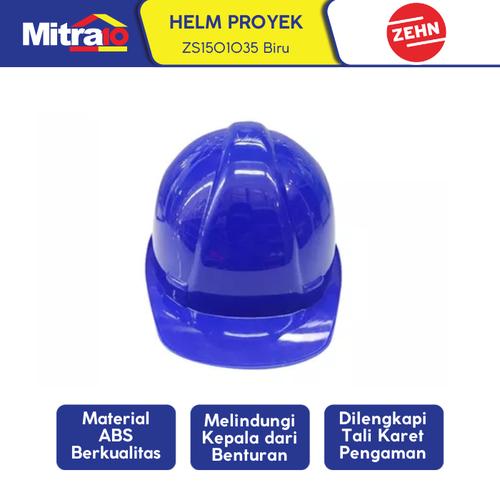Jual Zehn Safety Helmet Blue / Helm Proyek Warna Biru Zs1501035 ...