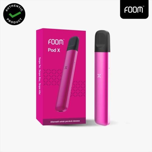 Jual FOOM POD X SHOCKING PINK DEVICE ORIGINAL POD KIT NEW EDITION ...