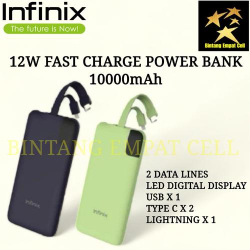Jual INFINIX POWERBANK 12W FASH CHARGING 10.000MAH GARANSI RESMI - Kota ...