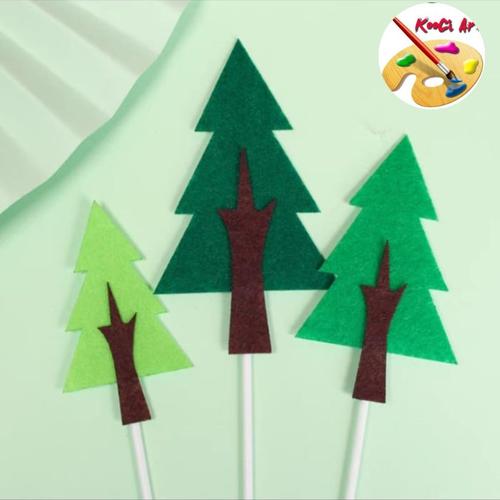 Jual Cake topper pohon/ topper tusukan tema pohon jungle animal - Pohon ...