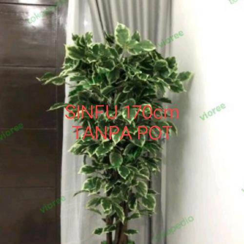 Jual TANPA POT Tanaman hias artificial besar 170cm Sinfu - Kota Bogor ...