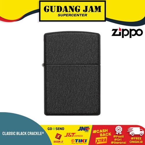Jual Zippo Original Classic Black Crackle® 236 | Garansi Lifetime - Kota Bandung - Gudang Jam ...