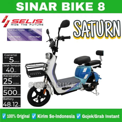 Jual Sepeda Listrik SELIS SATURN 500 Watt Electric E Bike 48V/12 Ah ...