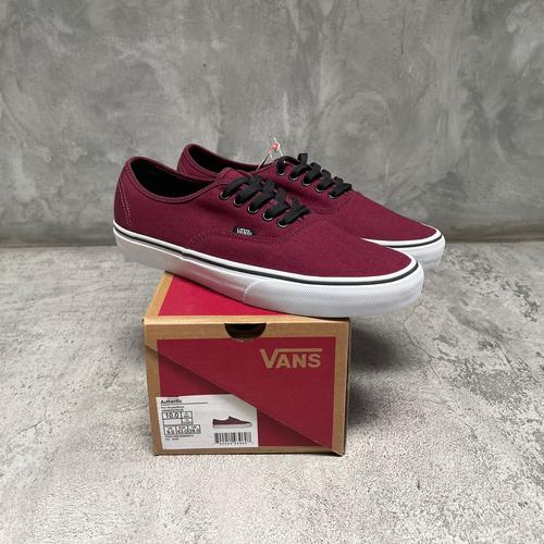Jual Vans Authentic Port Royal Original - Vans Authentic Maroon ...