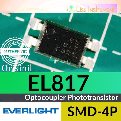 Jual EL817 4-Pin Optocoupler Phototransistor EL817C PC817 SMD-4P ...