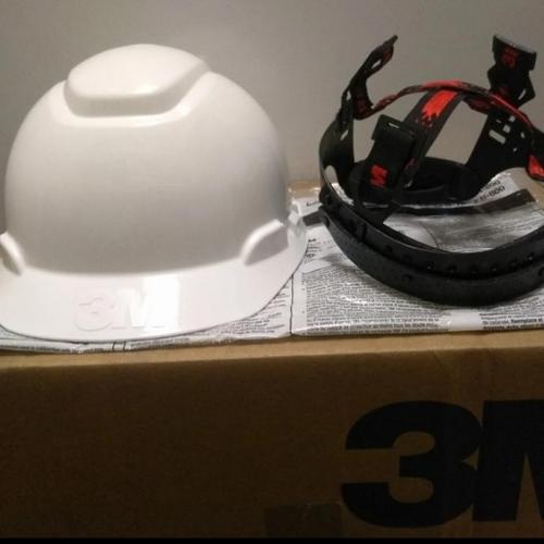 Jual Helm Proyek 3M type H-700 Warna Putih + tali dagu Original ...
