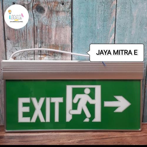 Jual Lampu Exit LED Acrylic/Lampu Darurat/ Emergency Exit - Jakarta ...