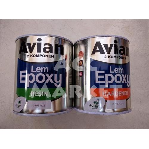 Jual Lem Epoxy Avian 2 Kg E Poxy Sambungan Kayu Besi Logam Kaca Logam ...