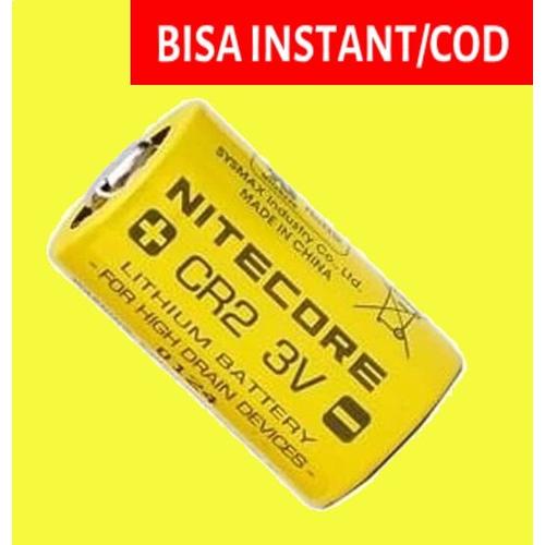 Jual CR2 Non-Rechargeable Lithium Battery 3V NITECORE - Jakarta Barat ...