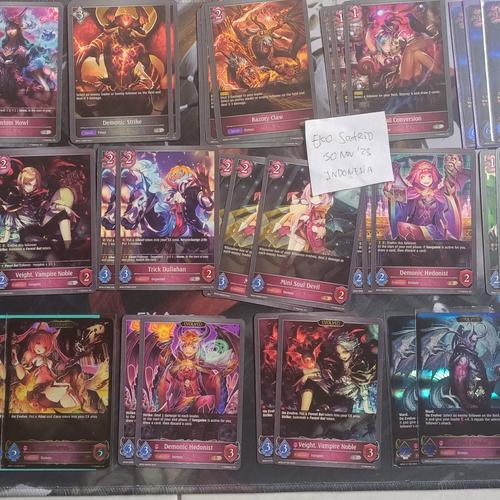 Jual Shadowverse evolve english deck abyss yokohama rank 2 list ...