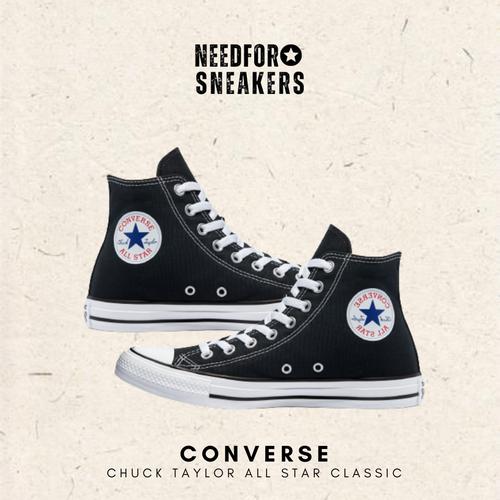 Promo SEPATU CONVERSE CHUCK TAYLOR ALL STAR CLASSICS HIGH BLACK WHITE ...
