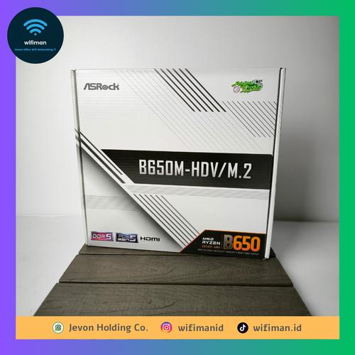 Jual AsRock B650M-HDV/M.2 DDR5 - AM5 Motherboard Mobo AMD mATX B650 HDV ...