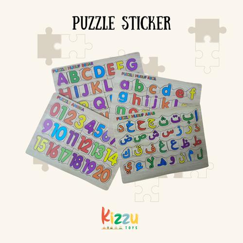 Jual Puzzle Sticker Edukasi Anak - Huruf Hijaiyah - Jakarta Barat ...