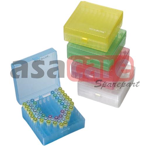 Jual Cryobox Plastic PP100 well 5 colors (-90C sampai 121C) | Biologix ...