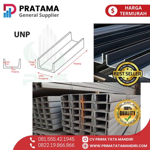 Jual Besi UNP 100 5mm - Kanal U - Channel U | surabaya - Kota Surabaya ...
