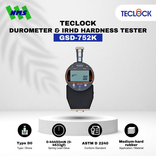 Jual TECLOCK GSD-752K Durometer Hardness Tester 44450mN Shore D0 ...