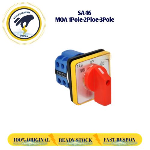 Jual Selector Switch Man-Off-Auto 3 Posisi 1Pole 2 Pole 3 Pole TAB - 3 ...