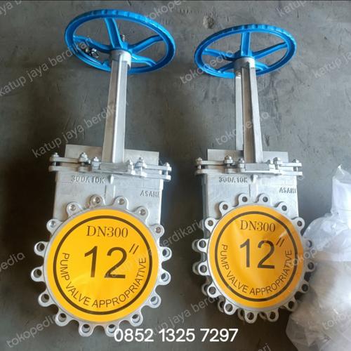 Jual 6" inch Knife gate valve stainless ss304 - JIS 10K (DN150) - Jakarta Utara - katup jaya ...
