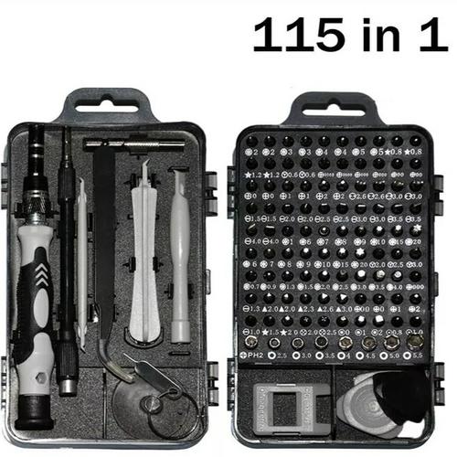 Jual OBENG 115 IN 1 KIT KOMPLIT SCREWDRIVER SET REPARASI SMARTPHONE LAPTOP - Jakarta Utara ...