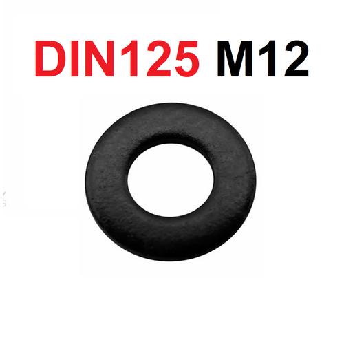 Jual RING PLAT DIN 125 / WASHER PLATE DIN 125 HITAM M12 - Kota ...