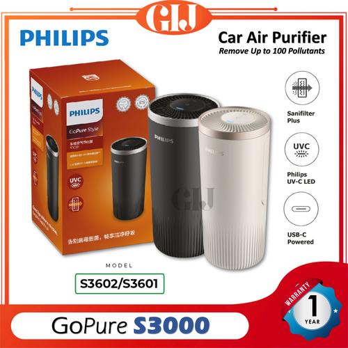 Promo Philips Go Pure Series S3601 Car Air Purifier / Pembersih Udara ...