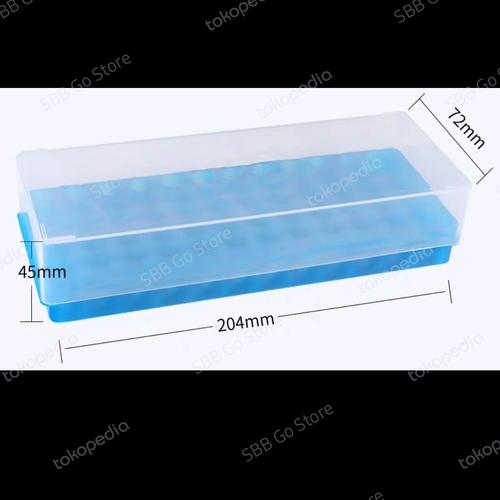 Jual PCR tube rack Rak microtube 1.5/2 ml Rak micro tube dg tutup 60 ...