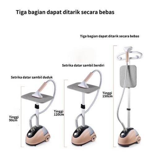 Jual Setrika Uap Berdiri Besar / Stand Steamer Iron Standing Tangki Air - Putih Muda - Jakarta ...