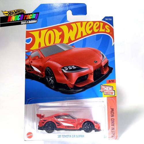 Jual Hotwheels 20 Toyota GR Supra Merah Red Then and Now - Kab. Malang ...