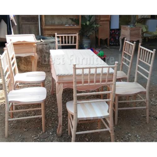 Jual Set Meja Akad Pelaminan Kursi Tiffany - Belum Finishing - Jakarta ...