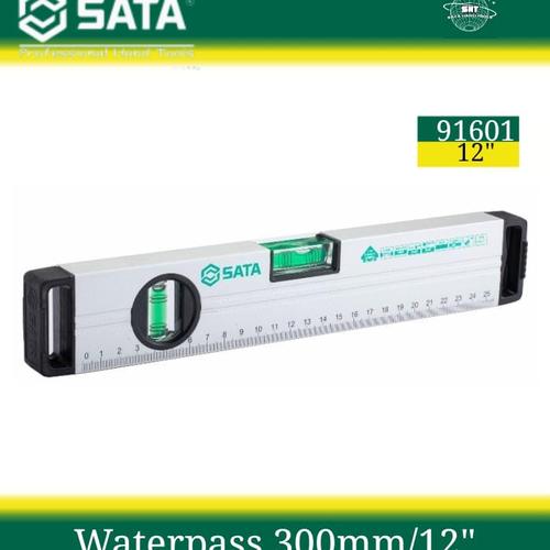 Promo SATA ALAT UKUR WATERPASS 91601 WATERPASS LEVEL 300MM/12 INCH ...