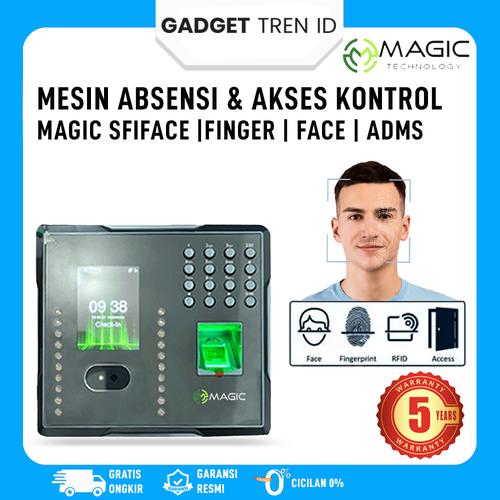 Jual Mesin Absensi MAGIC SFIFACE | Absen Sidik Jari | Wajah | Bs Akses ...