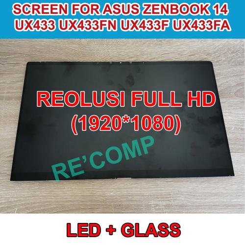 Jual LCD LED Asus ZenBook 14 UX433 UX433FN UX433F UX433FA FULLSET ...