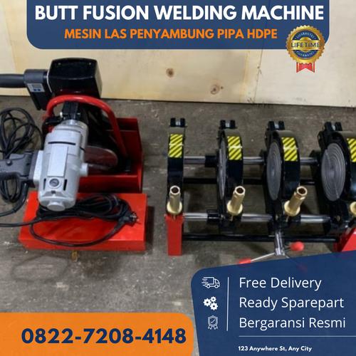 Jual mesin las pipa ECO manual Butt fusion welding machine SHDS 160 Y ...