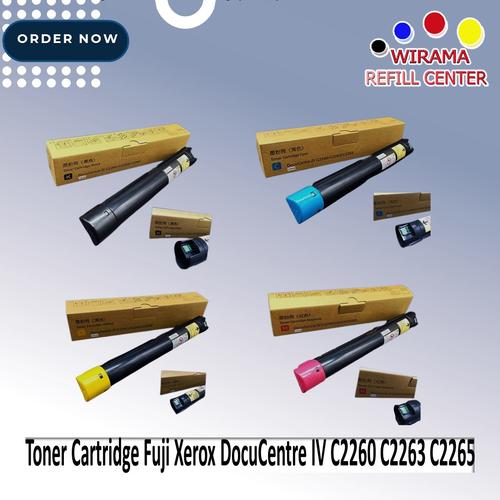 Jual Toner Cartridge Fuji Xerox DocuCentre IV C2260 C2263 C2265 - Kota ...