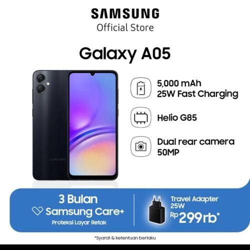 Jual Samsung Galaxy a05 4/128Gb New Garansi Resmi - Hitam, 4/64 GB ...