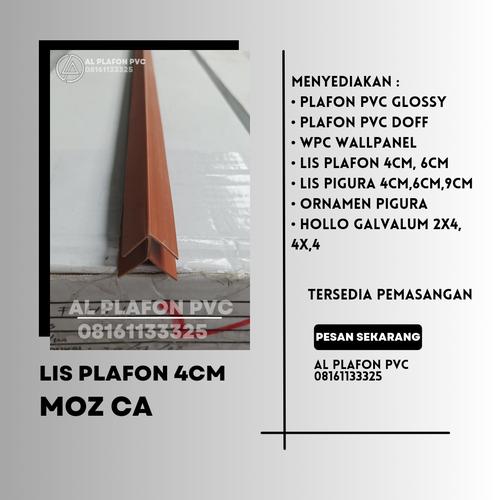 Jual lis plafon pvc coklat - Kota Bandung - Al Plafon Pvc | Tokopedia