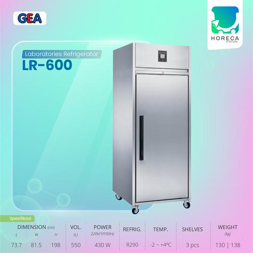 Jual GEA Laboratories Refrigerator / Freezer LR-600 / LR 600 / LR600 ...