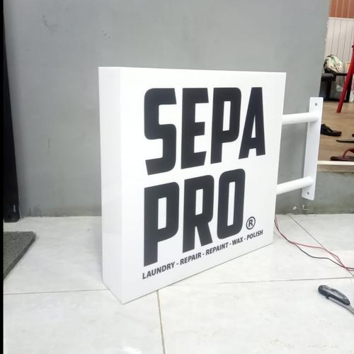 Jual Neon box Kotak Ukuran 50cm x 50cm - 2 sisi - Kab. Bekasi ...