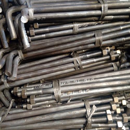Jual baut angkur L angker anchor bolt m16 16 16mm ( 5/8 ) x 50 ( 500 ...