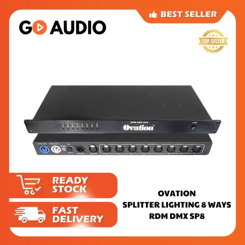Jual OVATION | Splitter Lighting 8 Ways RDM DMX SP 8 Original - Jakarta Barat - Go Audio | Tokopedia