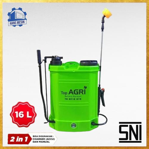 Jual Knapsack Sprayer Alat Semprot 16 Liter TOP AGRI manual elektrik ...